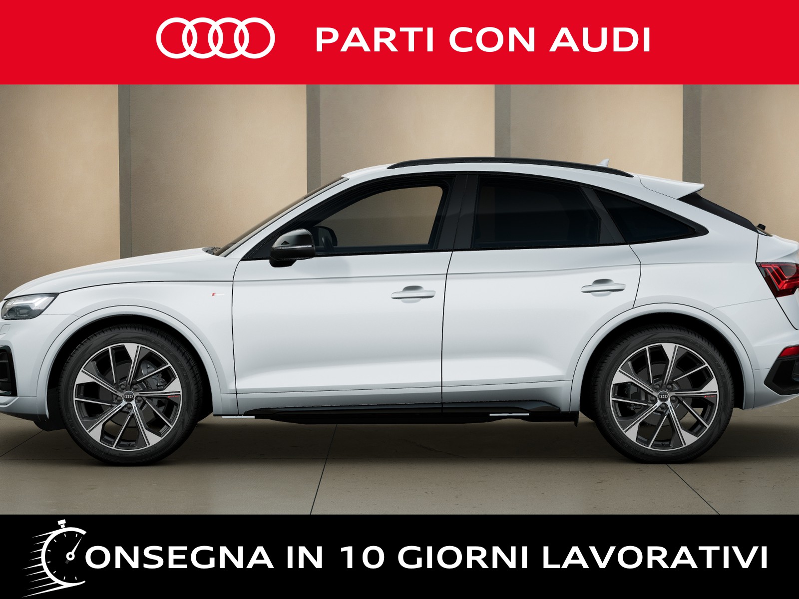 Audi Q5 sportback 40 2.0 tdi mhev 12v identity black quattro s-tronic