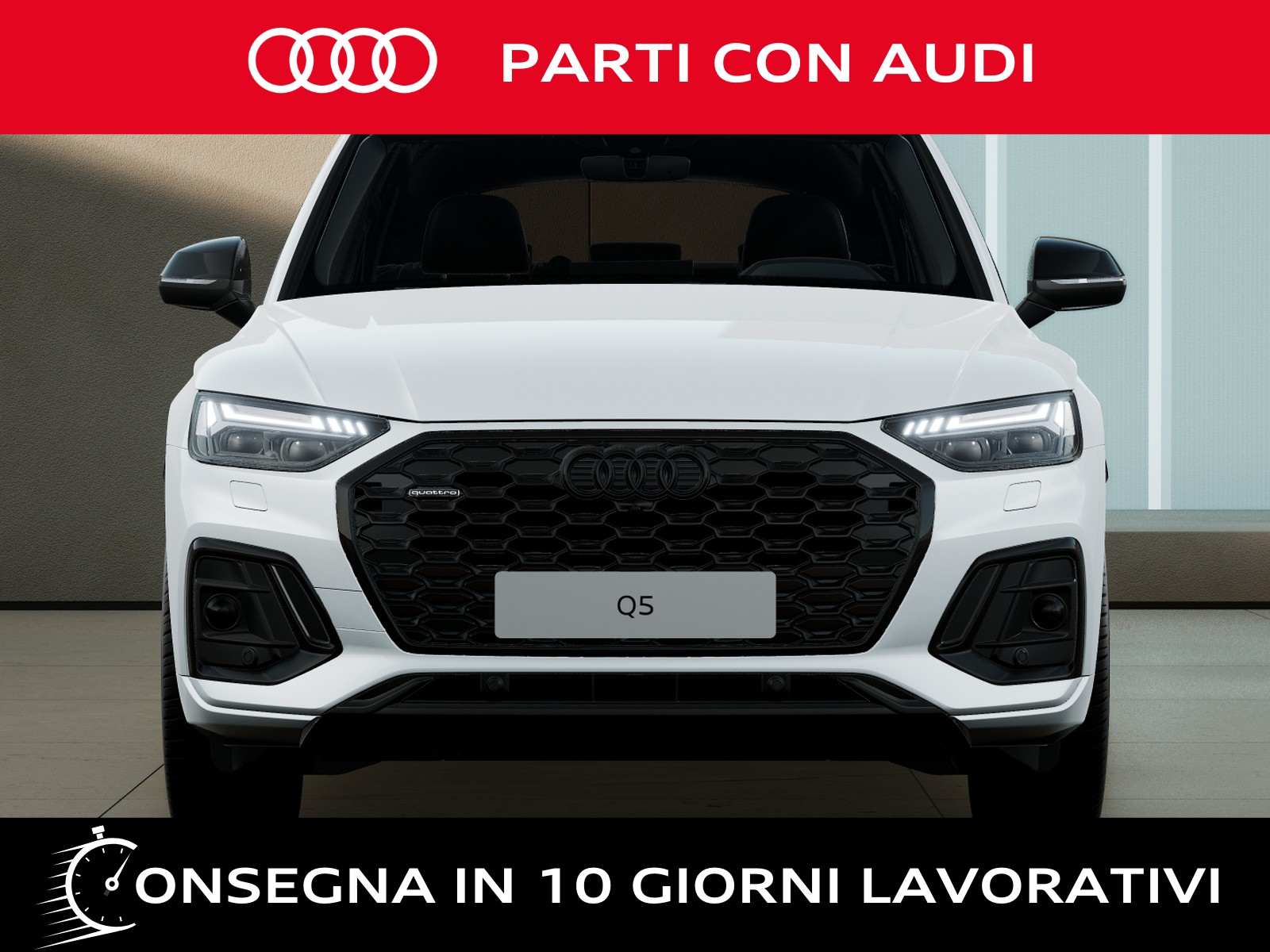 Audi Q5 sportback 40 2.0 tdi mhev 12v identity black quattro s-tronic