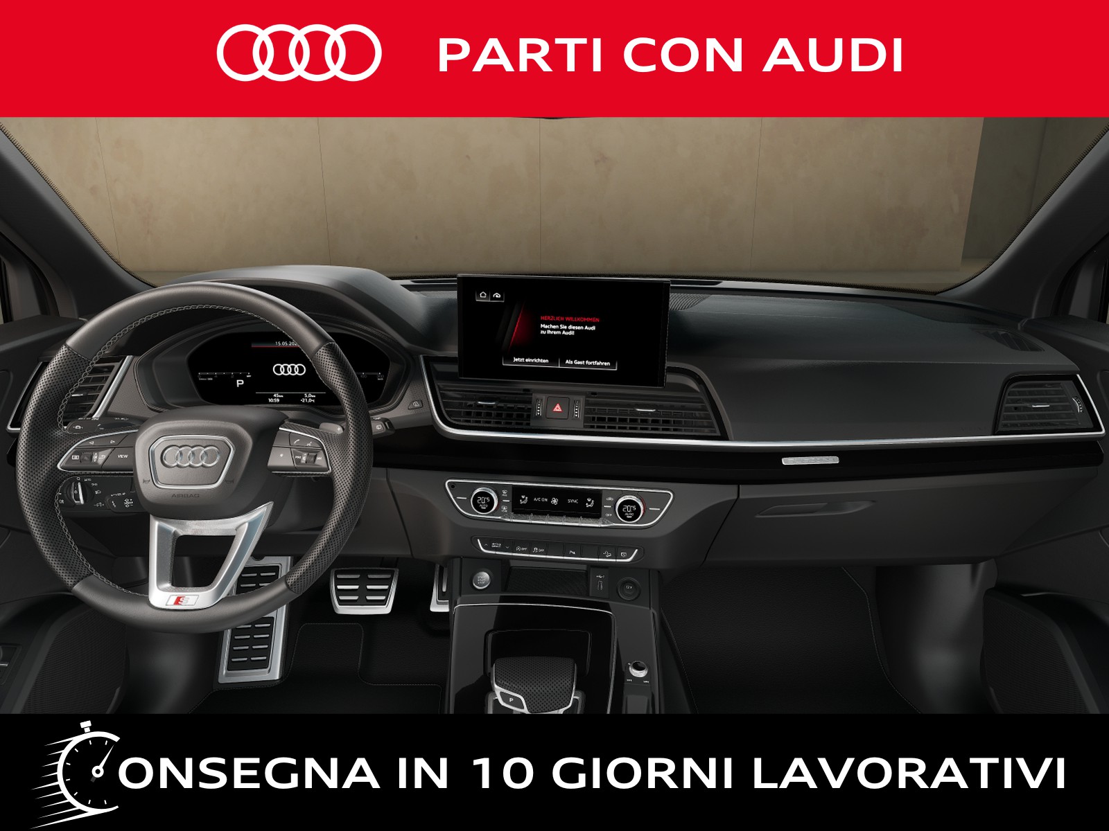 Audi Q5 sportback 40 2.0 tdi mhev 12v identity black quattro s-tronic