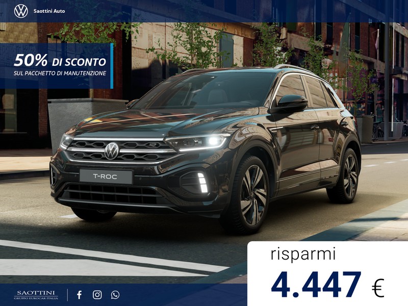 Volkswagen T-Roc 1.5 tsi r-line plus dsg